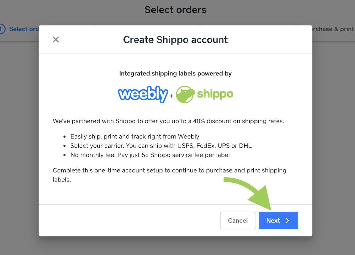 Integrated Shipping with Weebly (Powered by Shippo) – Shippo