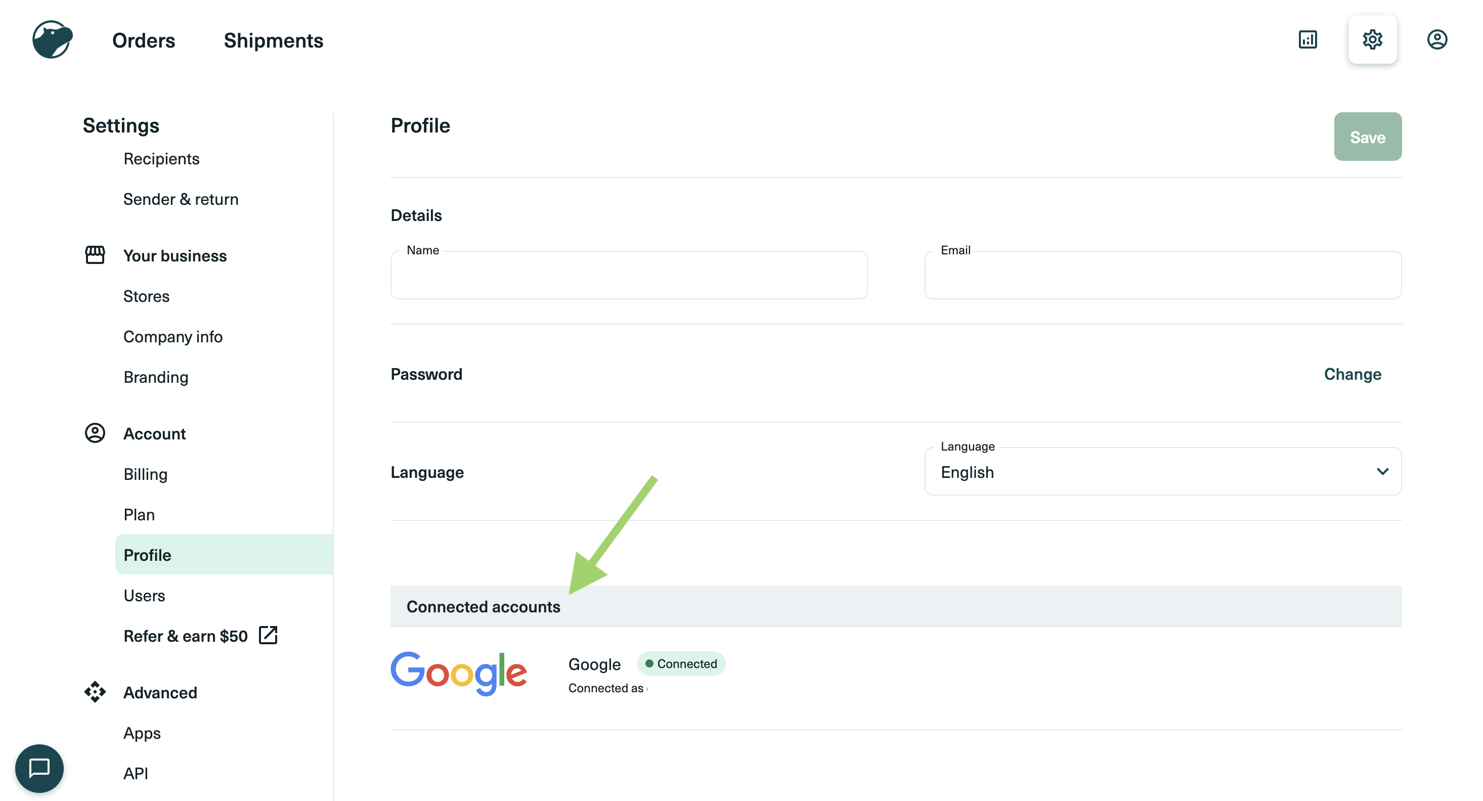 How to Log in to Shippo and Reset Your Password – Shippo